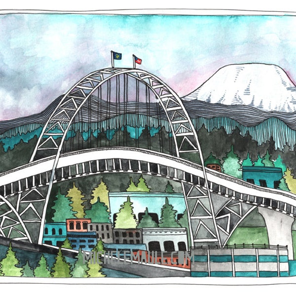 Portland Bridges - Etsy
