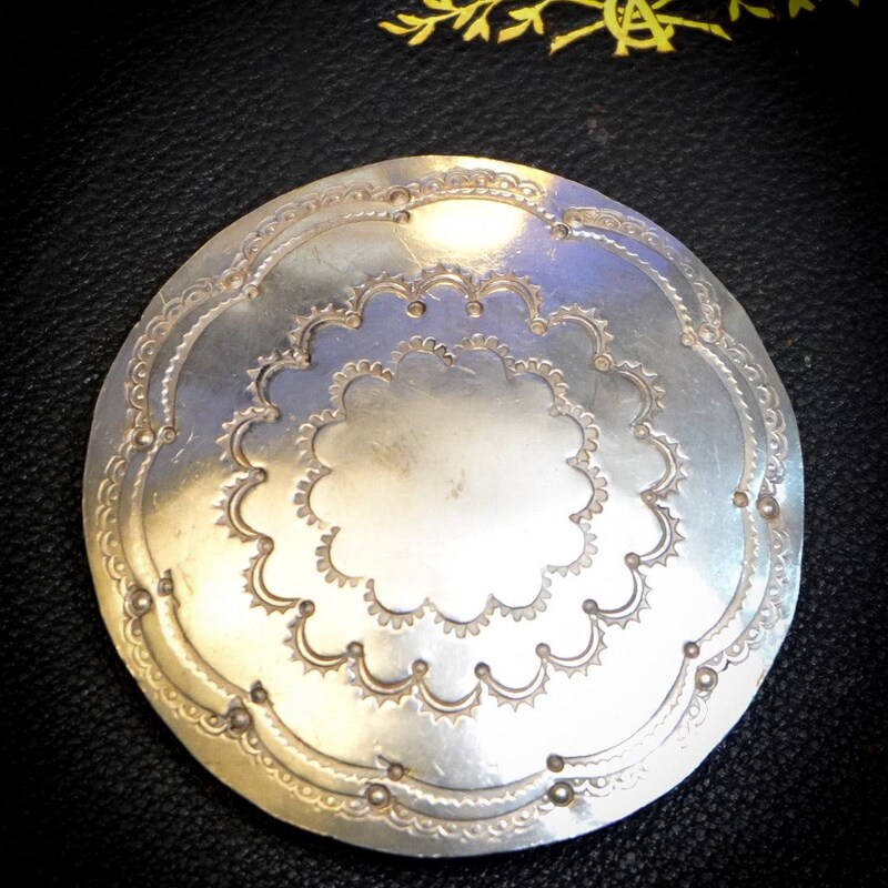 Concho Belt Buckle - Etsy
