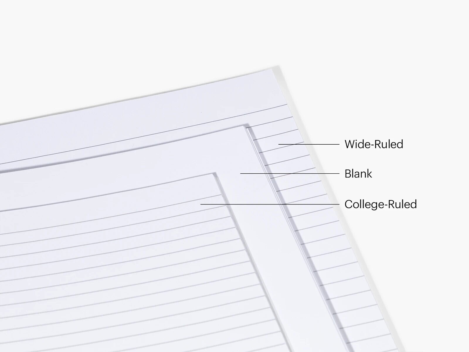 Customizable Blank Paged Notebook, Personalized Notebook With Logo ...