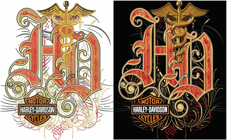 Custom Embroidery Logos Digitizing Design: DST, PES, JEF Formats. One ...