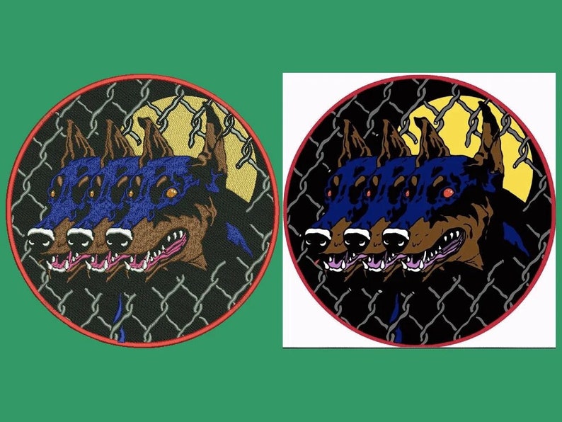 Custom Embroidery Logos Digitizing Design: DST, PES, JEF Formats. One ...