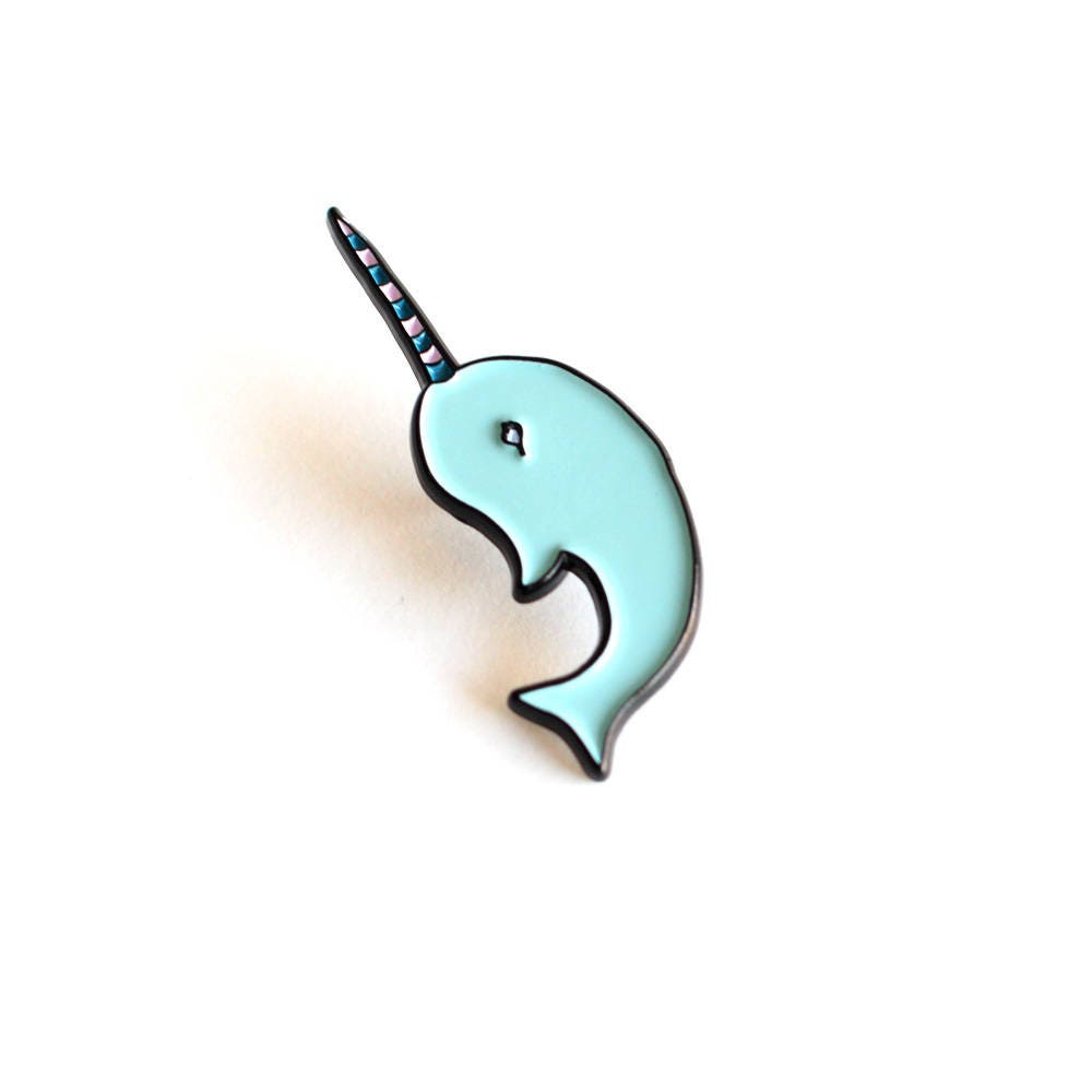 Narwhal Enamel Pin | Limited Edition - Etsy