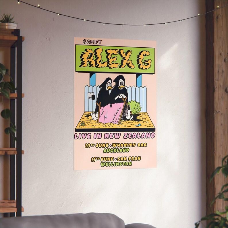Alex G Concert Poster 24in X 36in Indie Artist Merch for Gift Duster ...