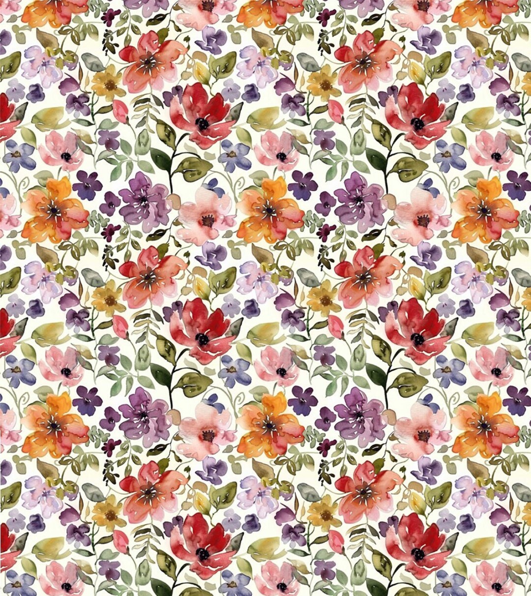 Red Floral Design Enamel Decals, Enamel Supplies, Ceramic Decals ...