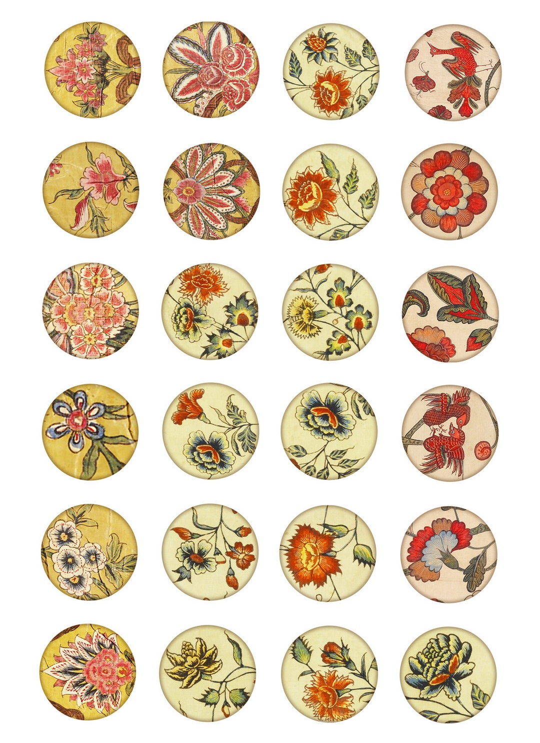 Vintage Art Tiles Design Enamel Decals, Enamel Supplies, Ceramic Decals ...