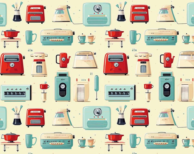 Retro 1950"s Culture 3 Design Enamel Decals, Enamel Supplies, Ceramic ...