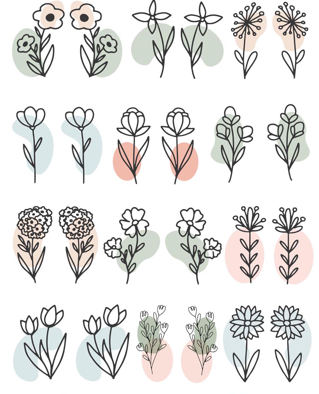 Botanical Tiles Design Enamel Decals, Enamel Supplies, Ceramic Decals ...