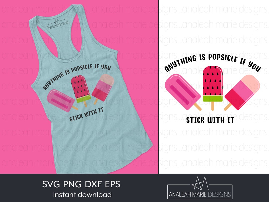Funny Popsicle Quote SVG: Motivational Gym Shirt Design (digital ...