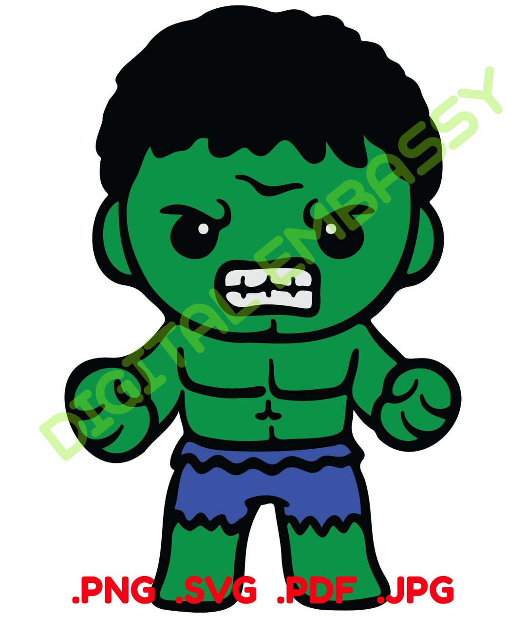 Baby Hulk SVG, Hulk SVG, Hulk Silhouette, Marvel Png, the Incredible ...