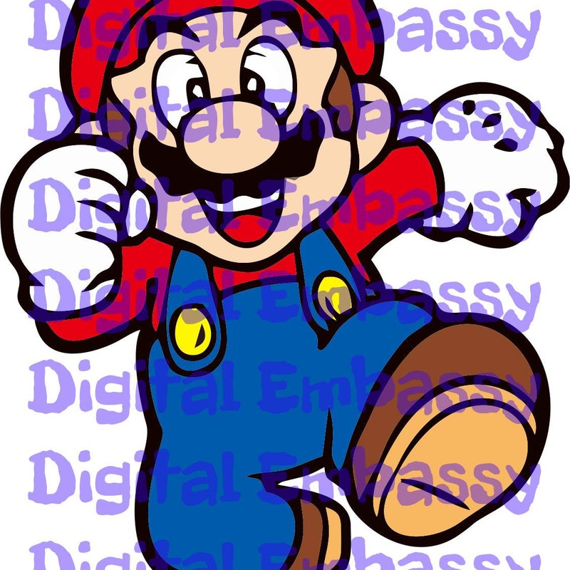 Super Mario Cricut - Etsy