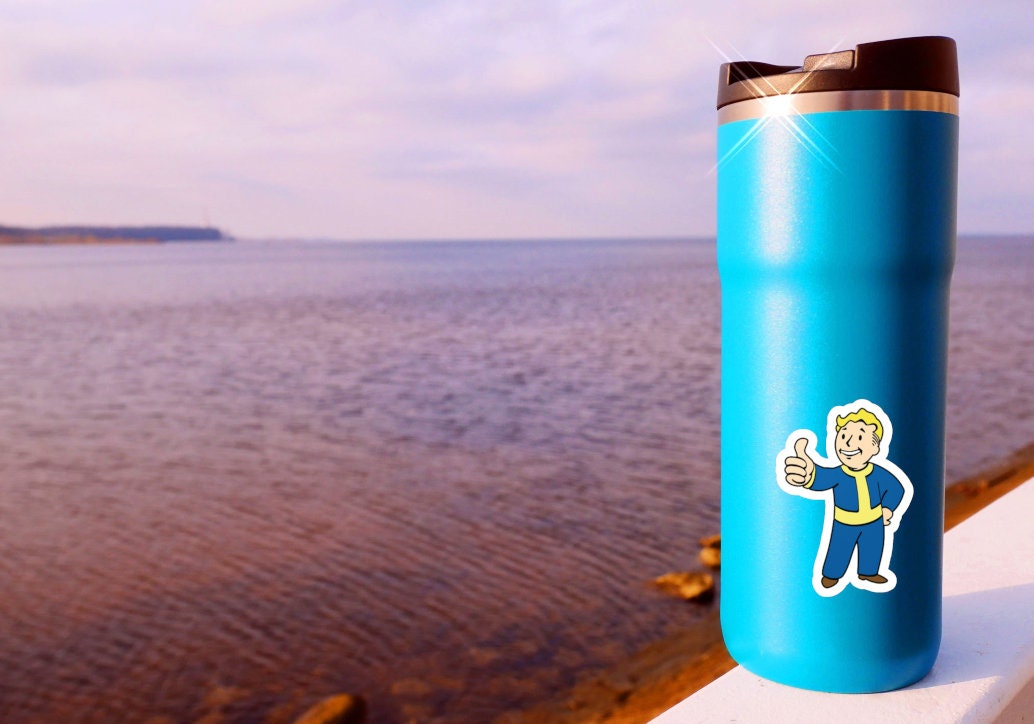 Fallout Thumbs up Emote Vinyl-decal for Laptops, Phone Cases, Water ...