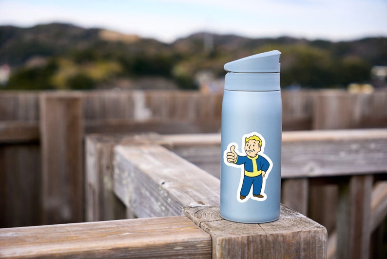 Fallout Thumbs up Emote Vinyl-decal for Laptops, Phone Cases, Water ...