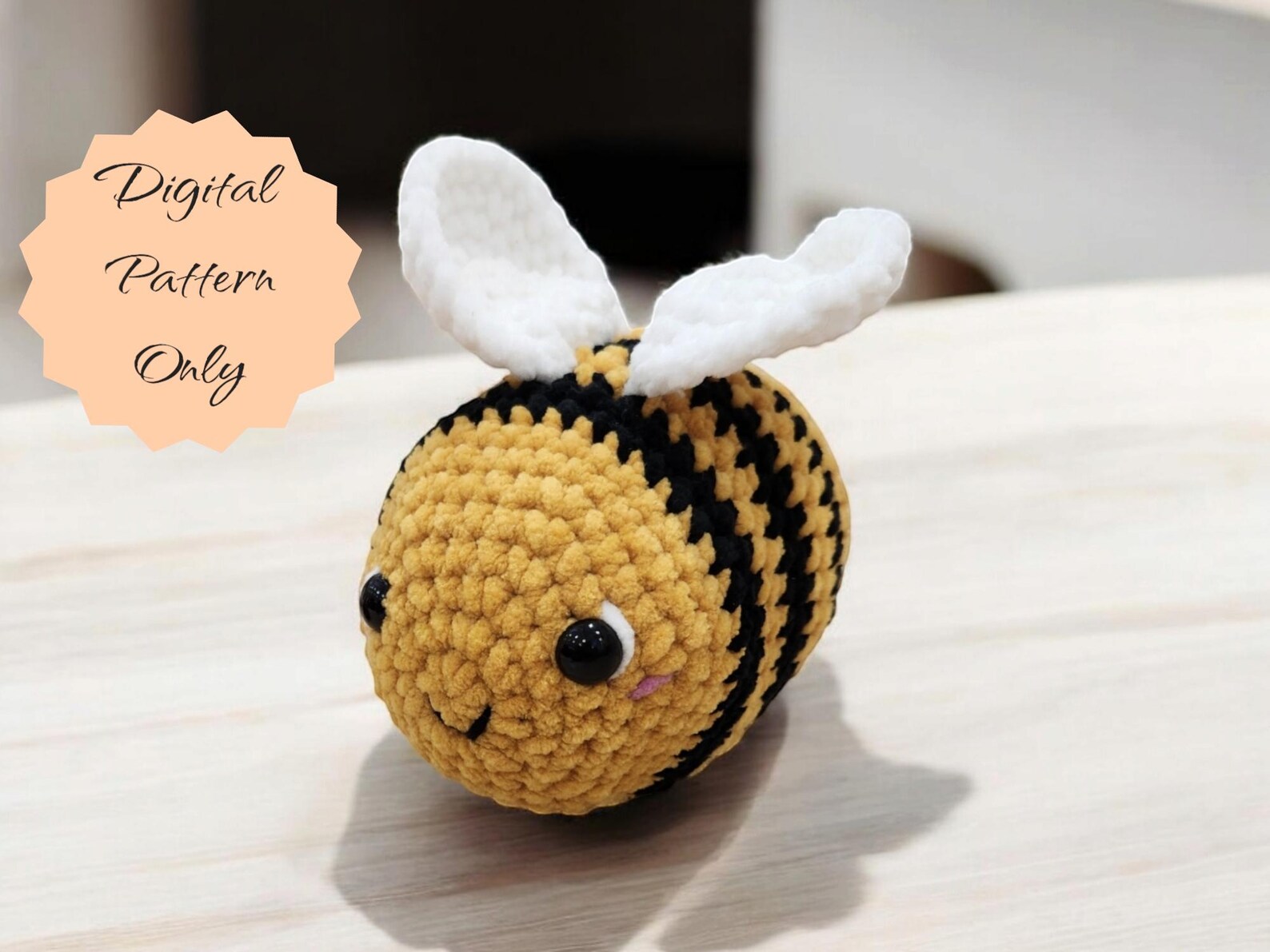 Bumblebee Crochet Pattern - Etsy