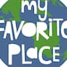 My Favorite Place Earth Bumper Sticker - Etsy