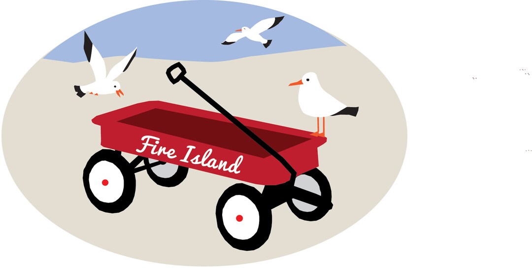 Fire Island Bumper Sticker - Etsy