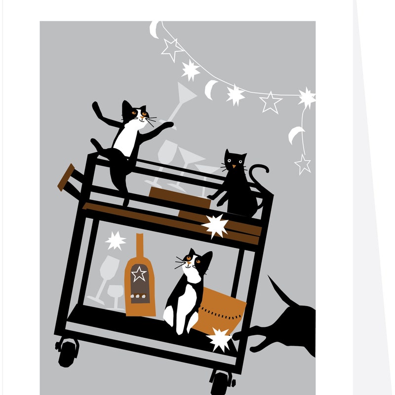 Hand Made New Year Card - Etsy