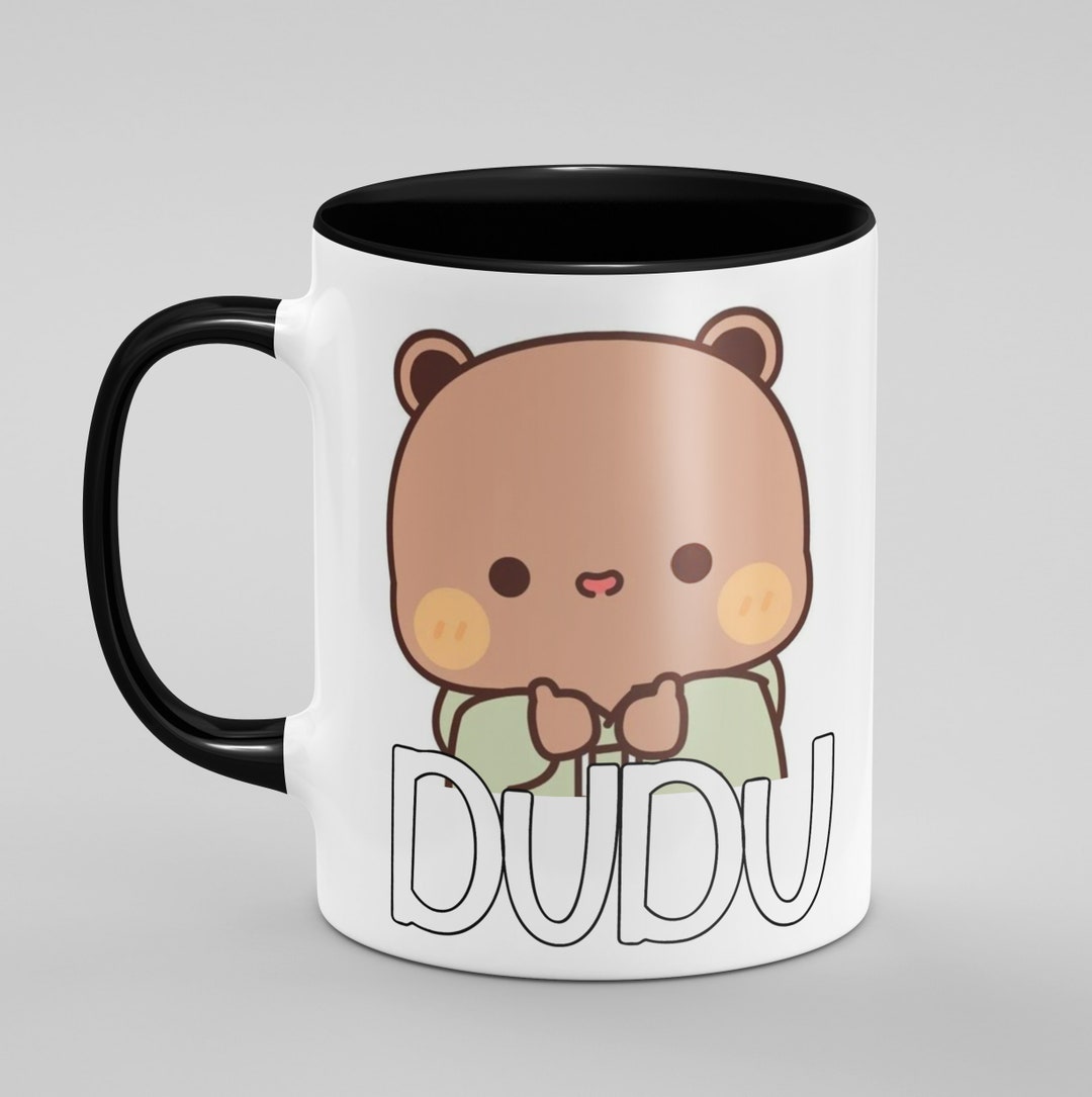 Dudu Bear Mug - Bubu Dudu Relationship Lovers Gift Idea - Cute Novelty ...