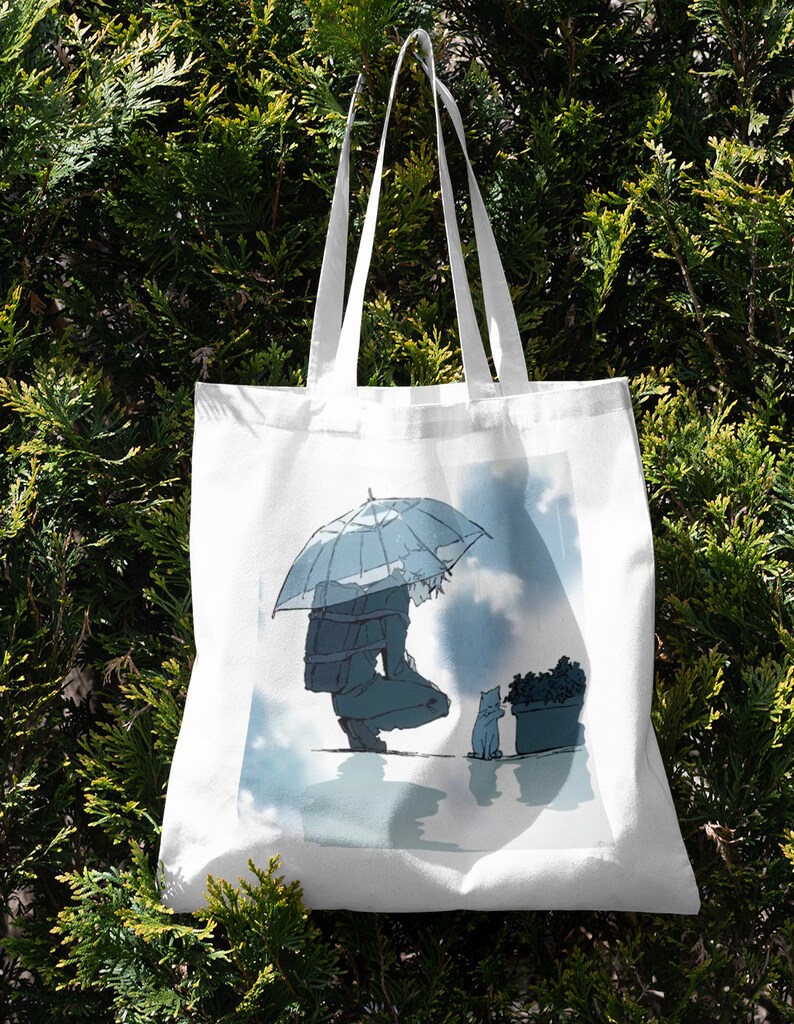 Gojo Satoru Jujutsu Kaisen Tote Bag - Fan - 100% Cotton Canvas Eco ...