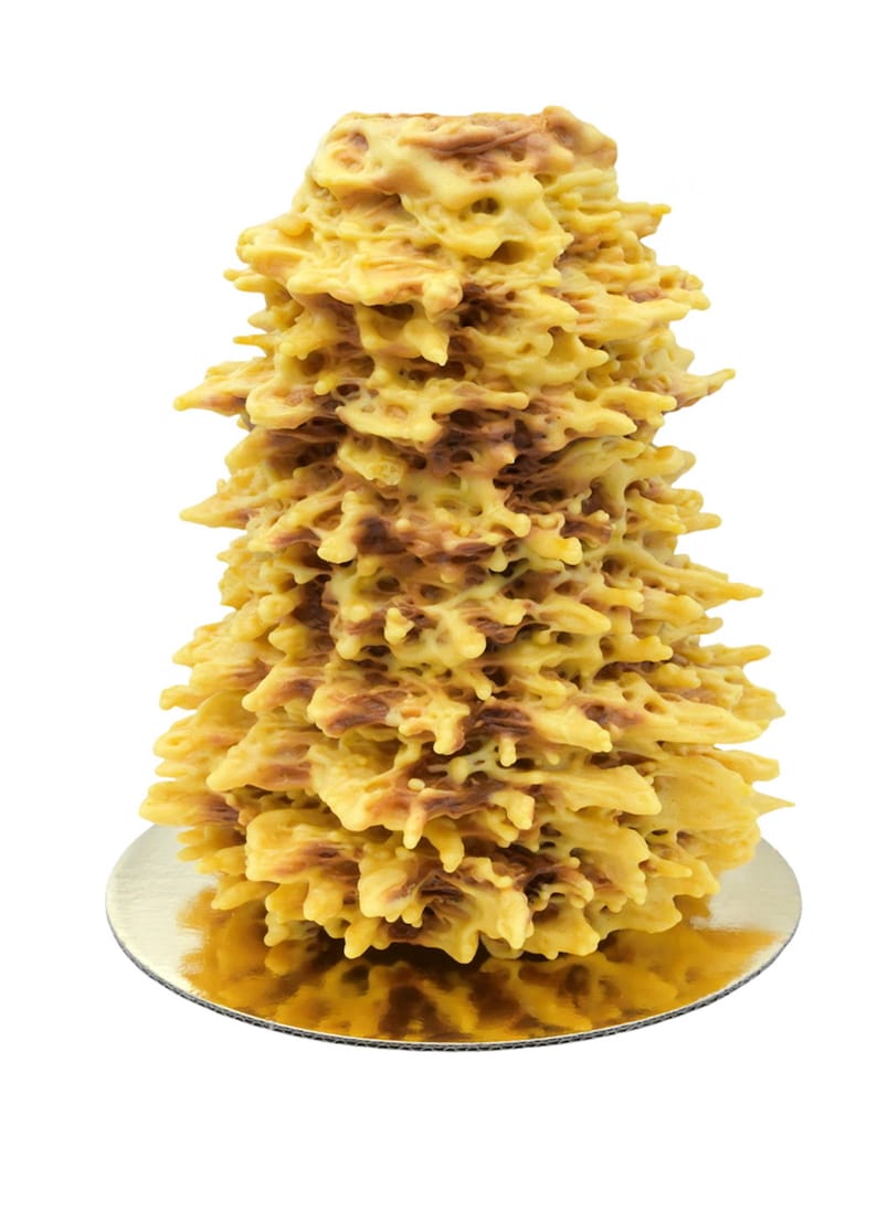Classic Lithuanian Sakotis Tree Cake – Handmade Baumkuchen, Crunchy ...