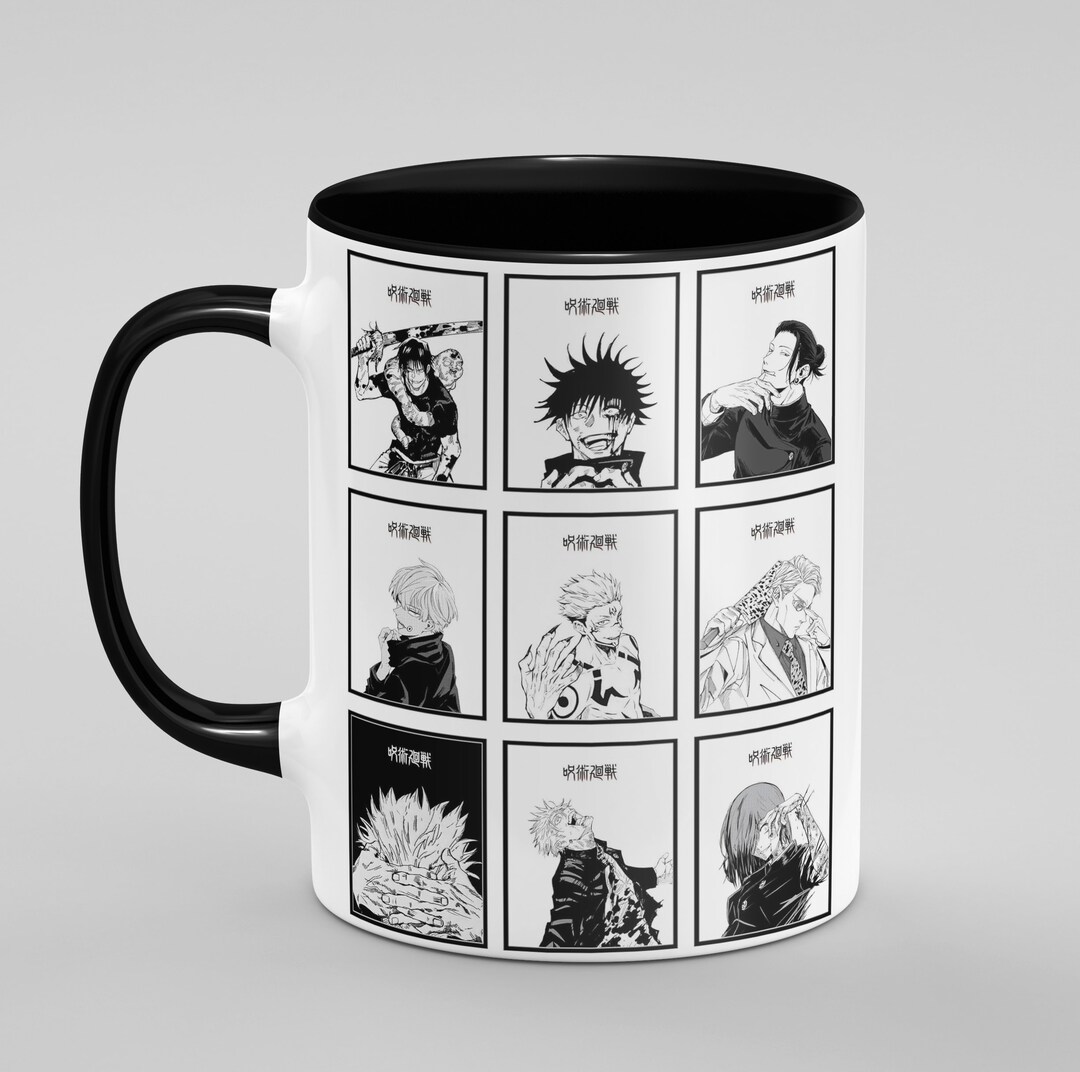 Gojo Satoru Anime Poster Mug - Jujutsu Kaisen Gojo Clan Fan Gift Idea ...