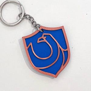 Harry Potter Hogwarts Houses Keychains. Gryffindor, Slytherin ...