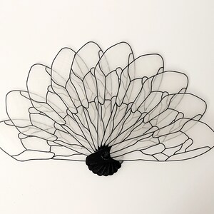 Handfan Dragonfly Wings. 3D Printed and Hand Sewn. Compostable and 100% ...