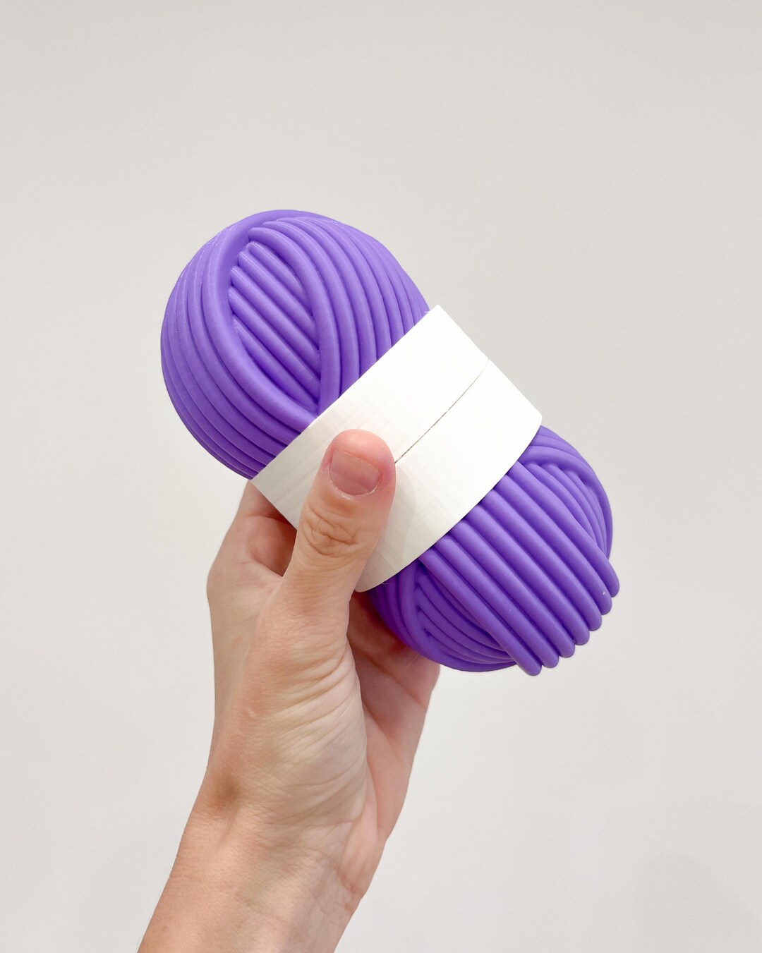 Yarn Ball-shaped Box. Small Storage Case for Sewing and Crochet ...