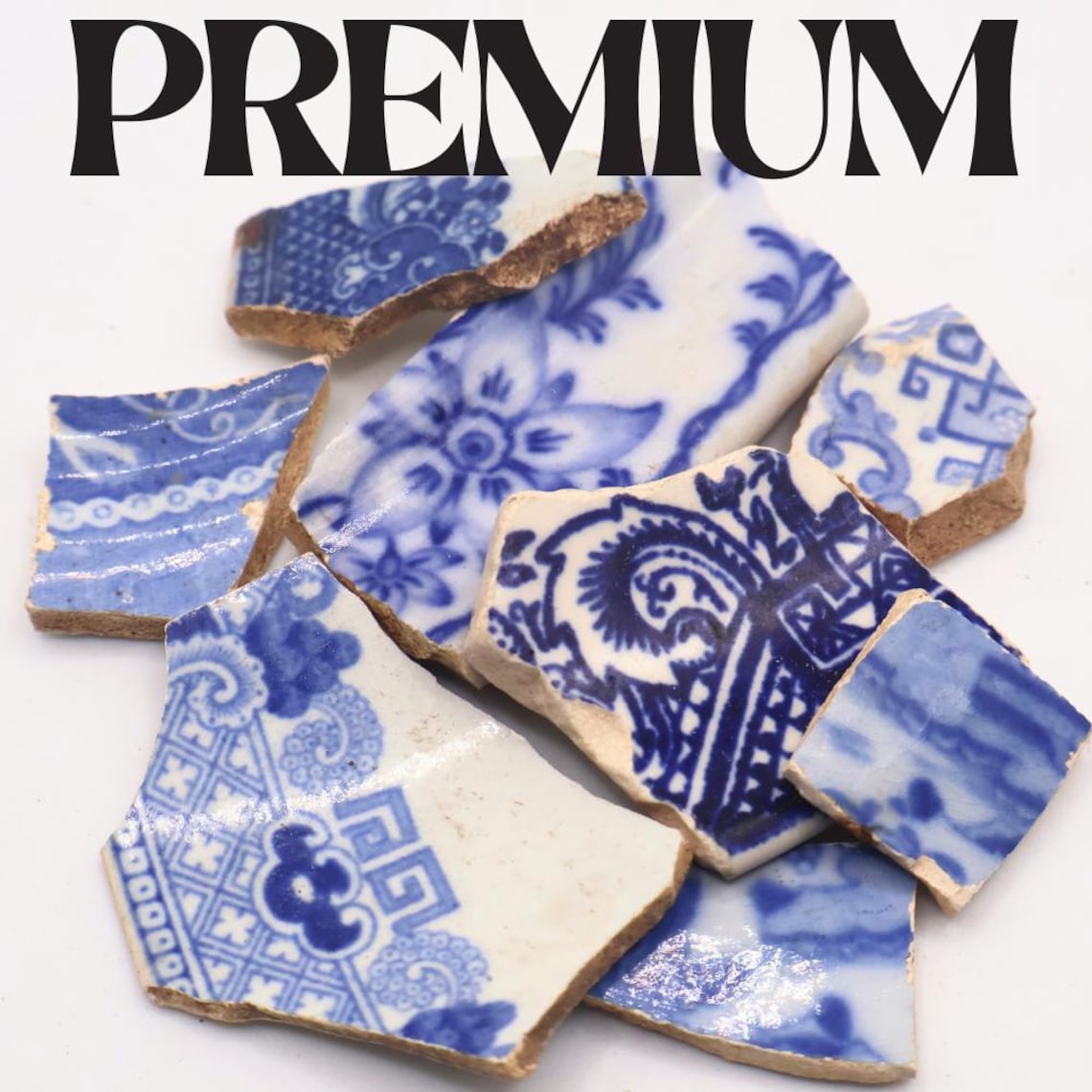 Sea Pottery, Blue Porcelain, St. Croix Chaney: Blue & White Mosaic ...