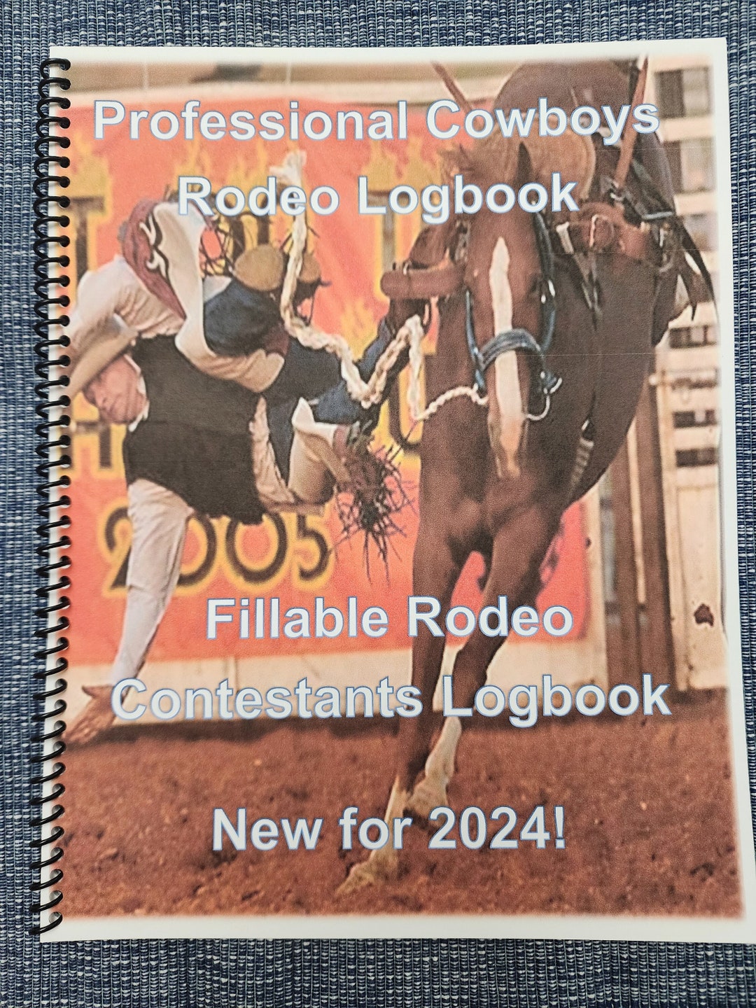 Professional Cowboys' Rodeo Logbook Journal - Etsy