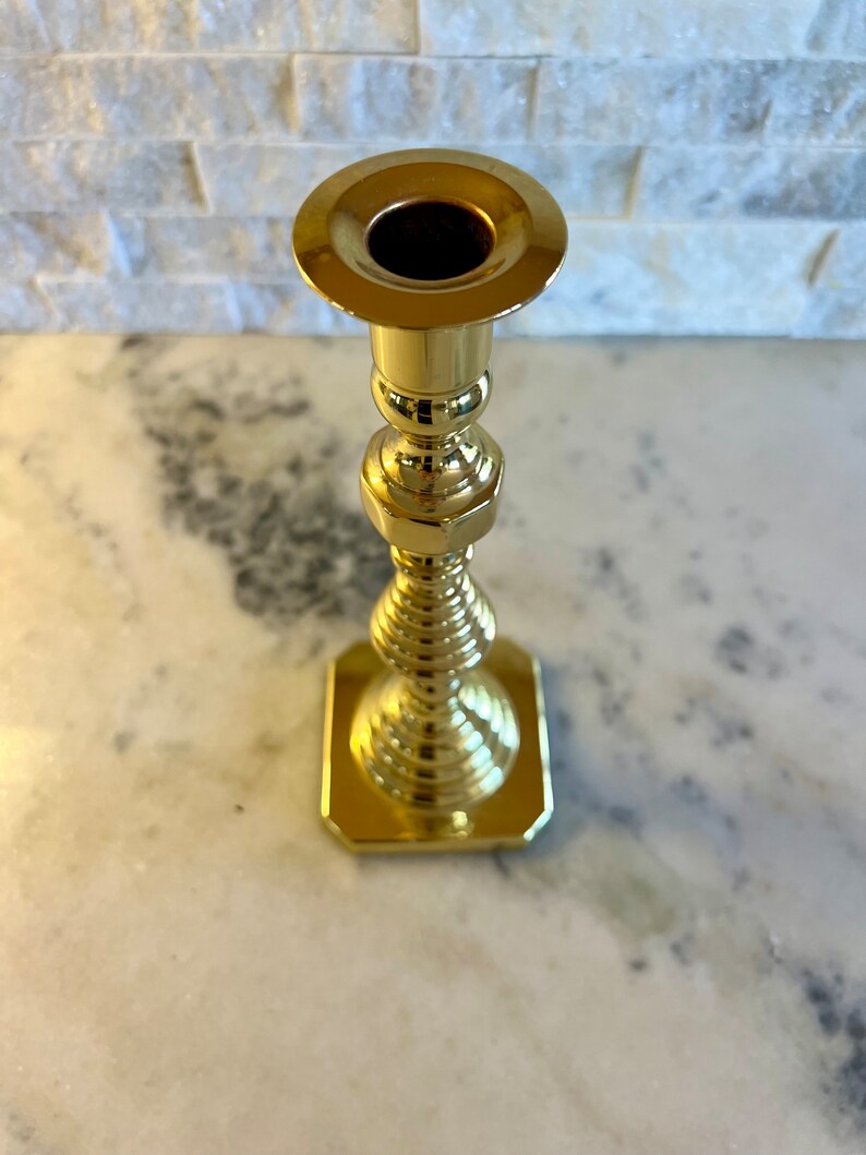 Baldwin Brass Vintage Candlestick Holder - Etsy