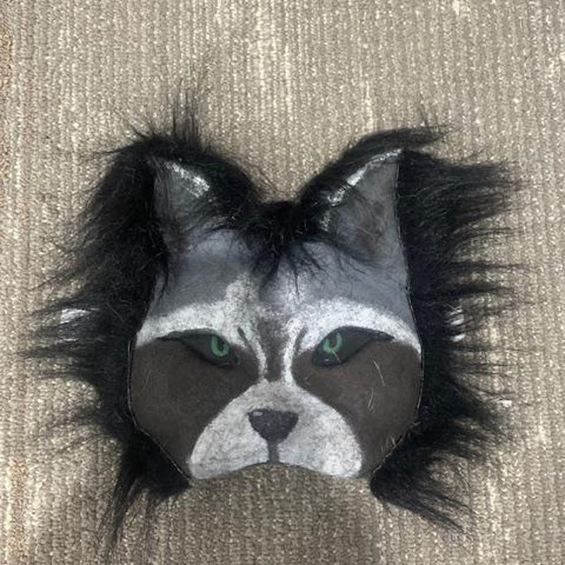 Therian Raccoon Mask - Etsy