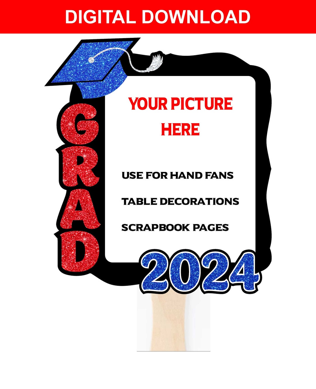 Graduate Photo Fan Svg, DIY, Decoration, Grad Party, Scrapbook - Etsy