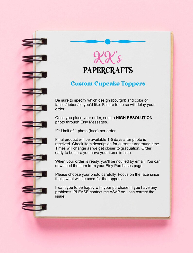 Custom Graduation Cupcake Picks, Toppers, Personalized Party Favor, Decoration - Etsy