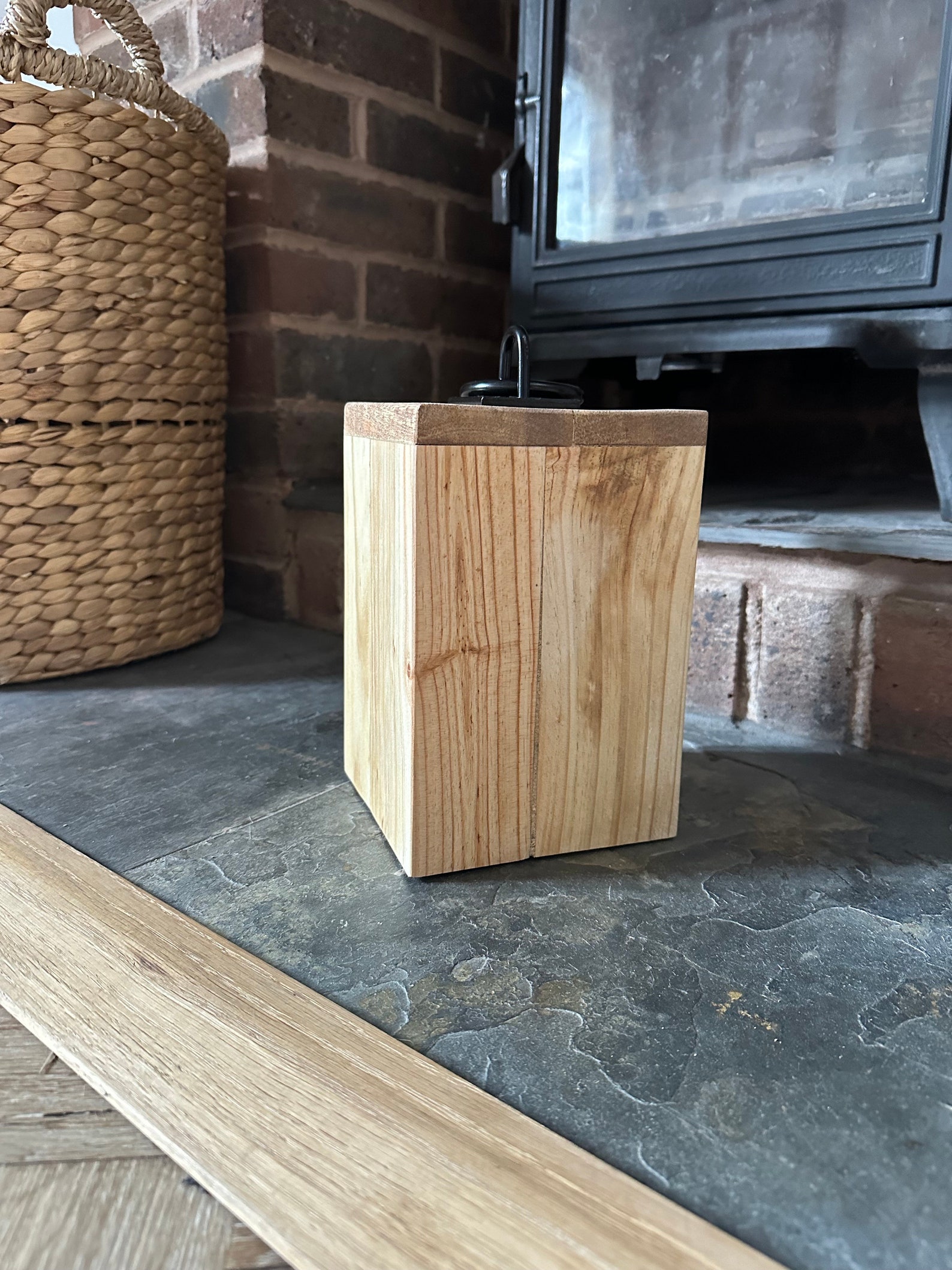 Wooden Door Stops - Etsy