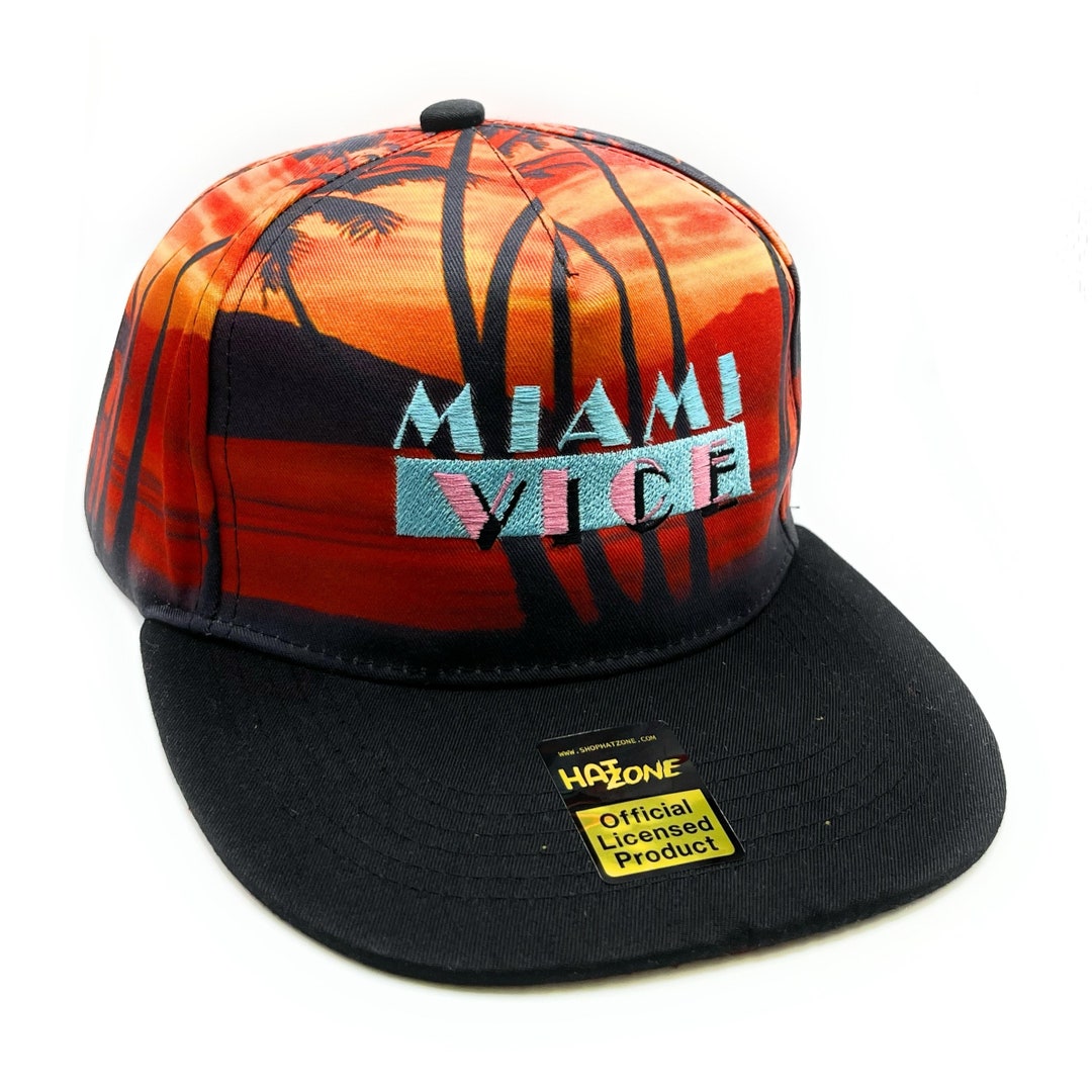 Miami Vice X Scarface Snapback (tropical/black) - Etsy