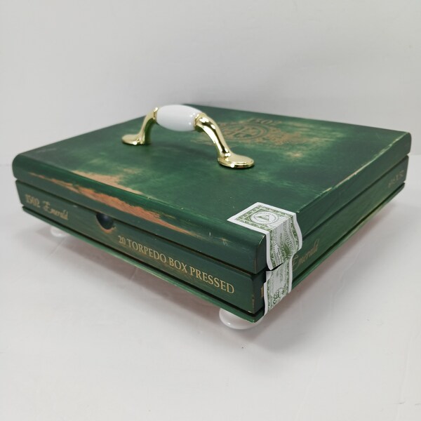 Metal Cigar Box - Etsy