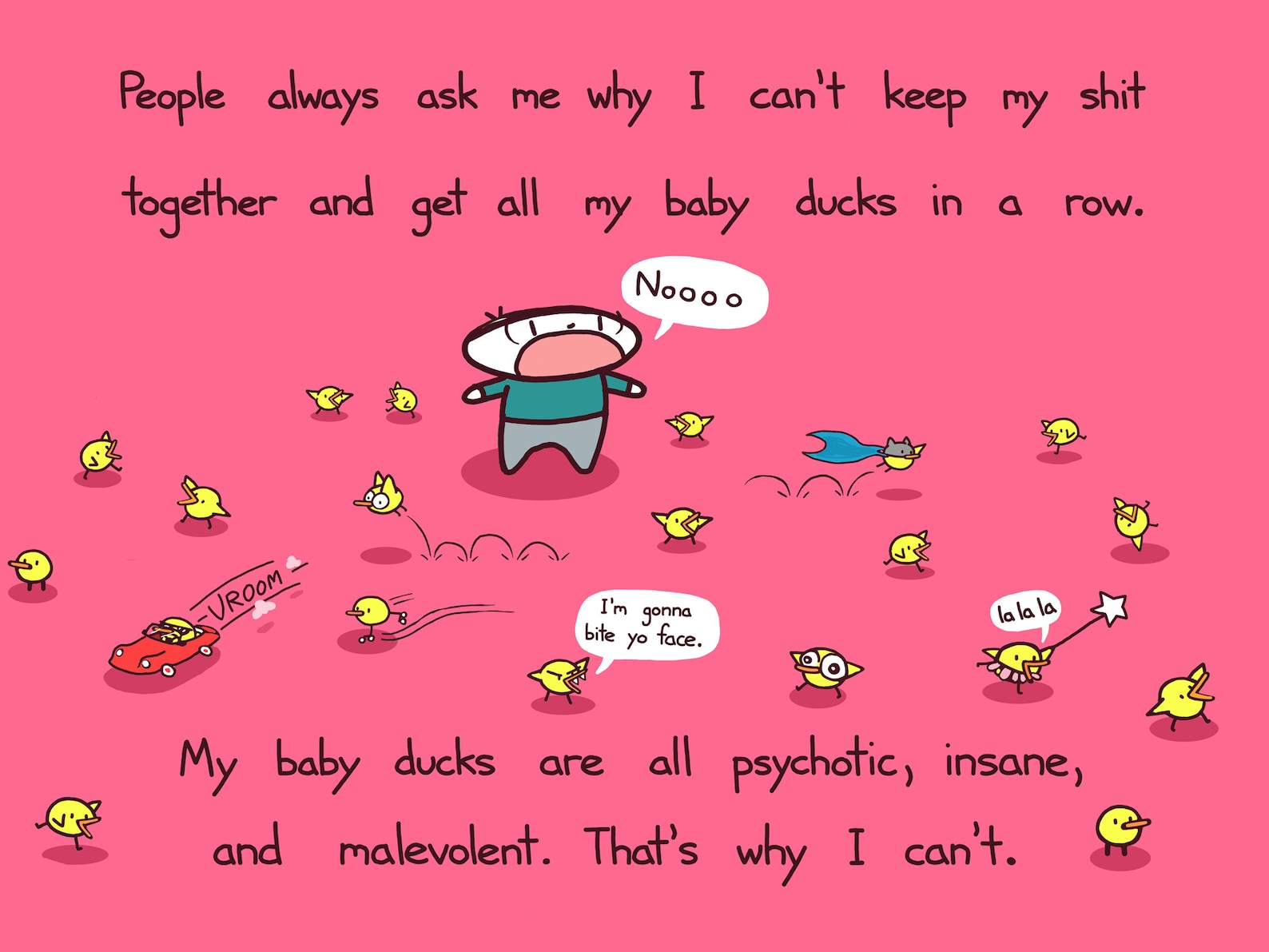 Ducks in a Row Greeting Card - Etsy