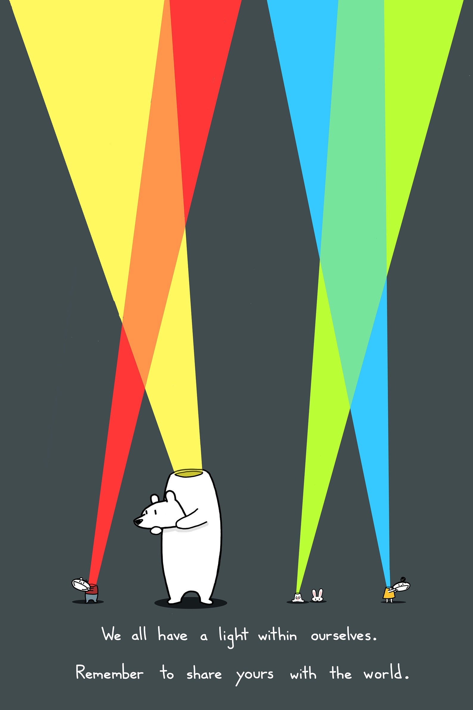 Share Your Light Art Print - Etsy