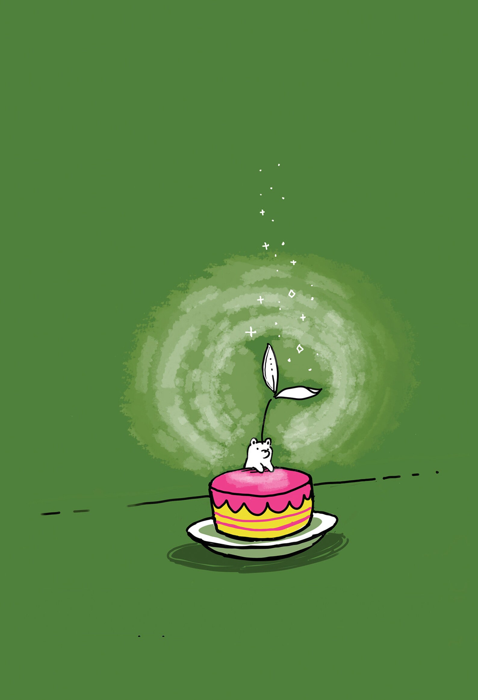 Spirit Bear Birthday Card - Etsy