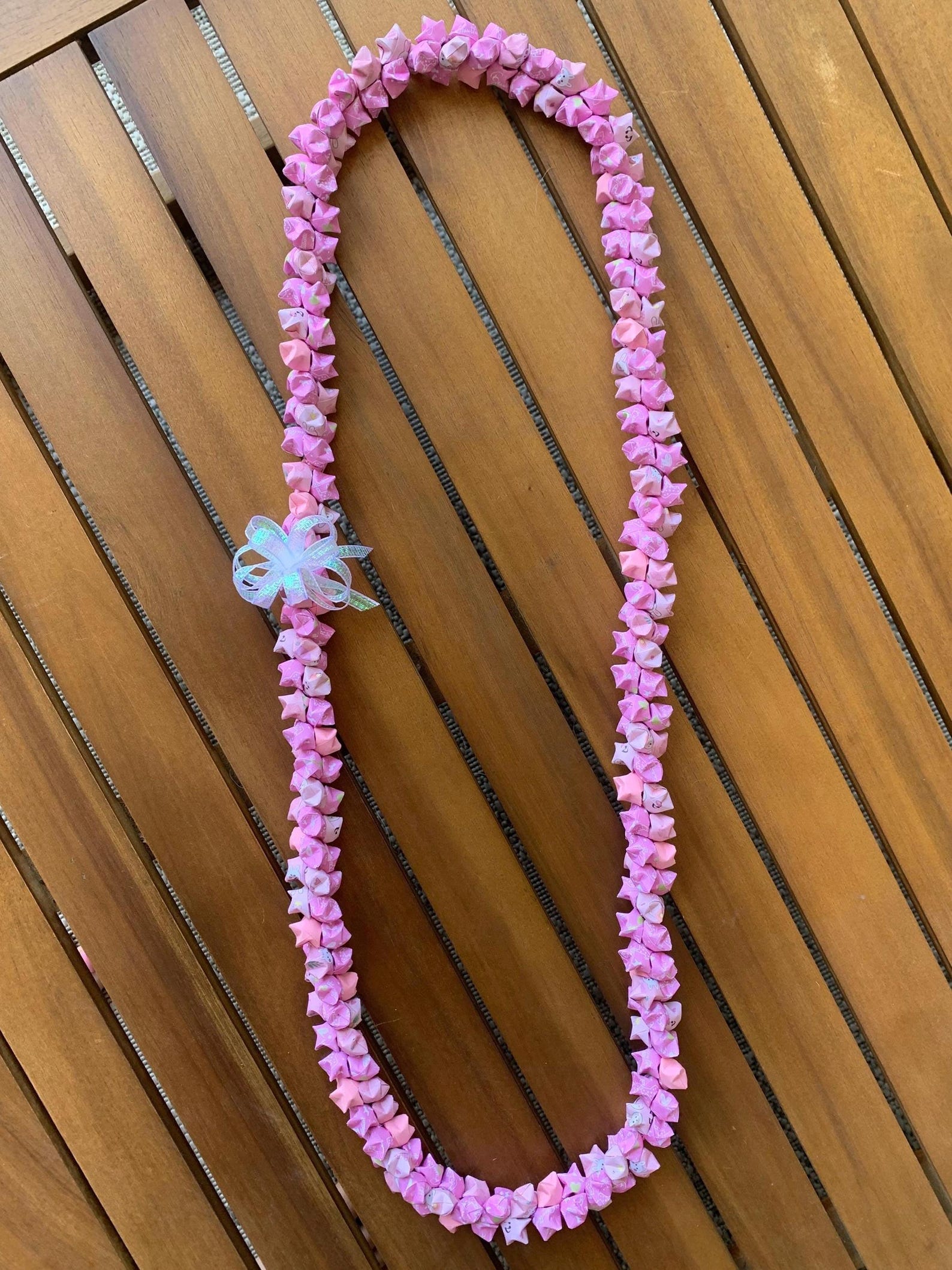 Pink Paradise Star Lei - Etsy