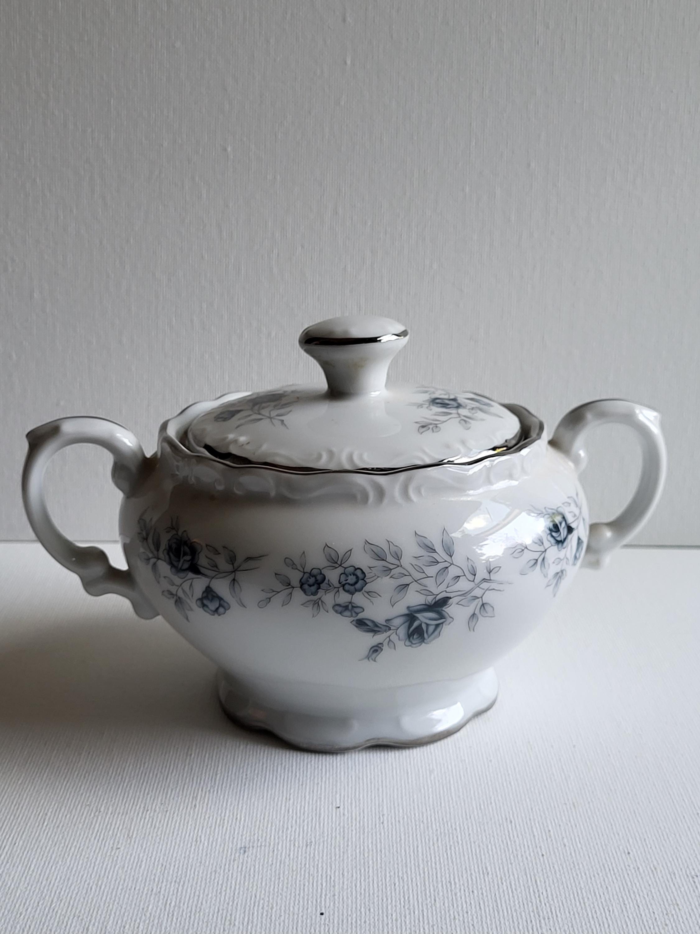 Baroque Blue by Danielle Fine China Covered Dish - Etsy