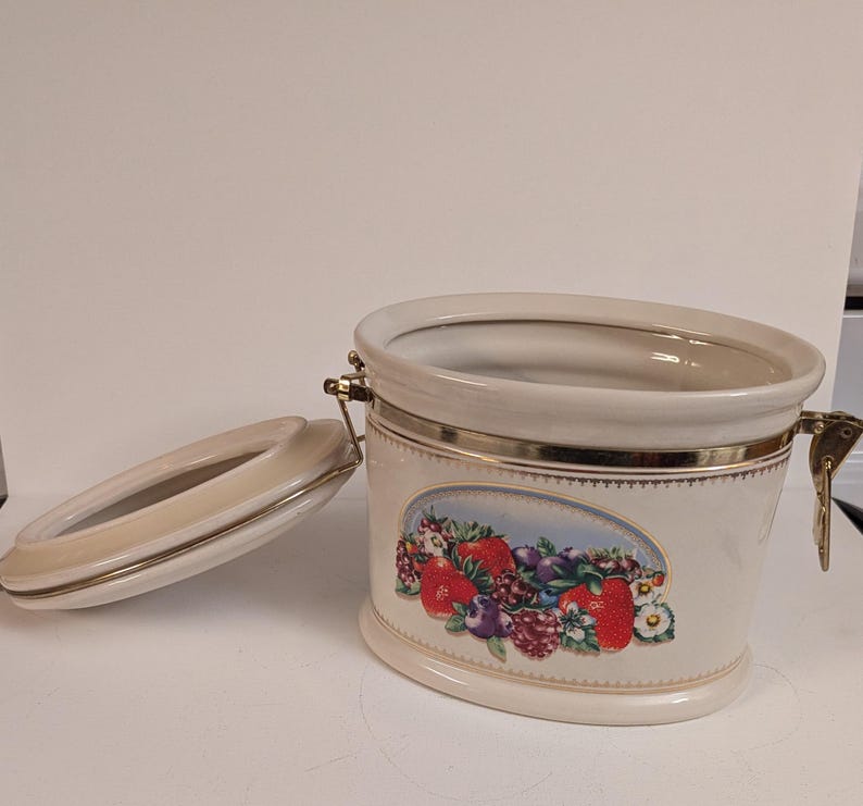 Knott's Berry Farm Ceramic Canister - Etsy