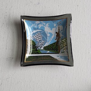Set of 4 Houze NY State Fair Souvenir Glass Trays - Etsy