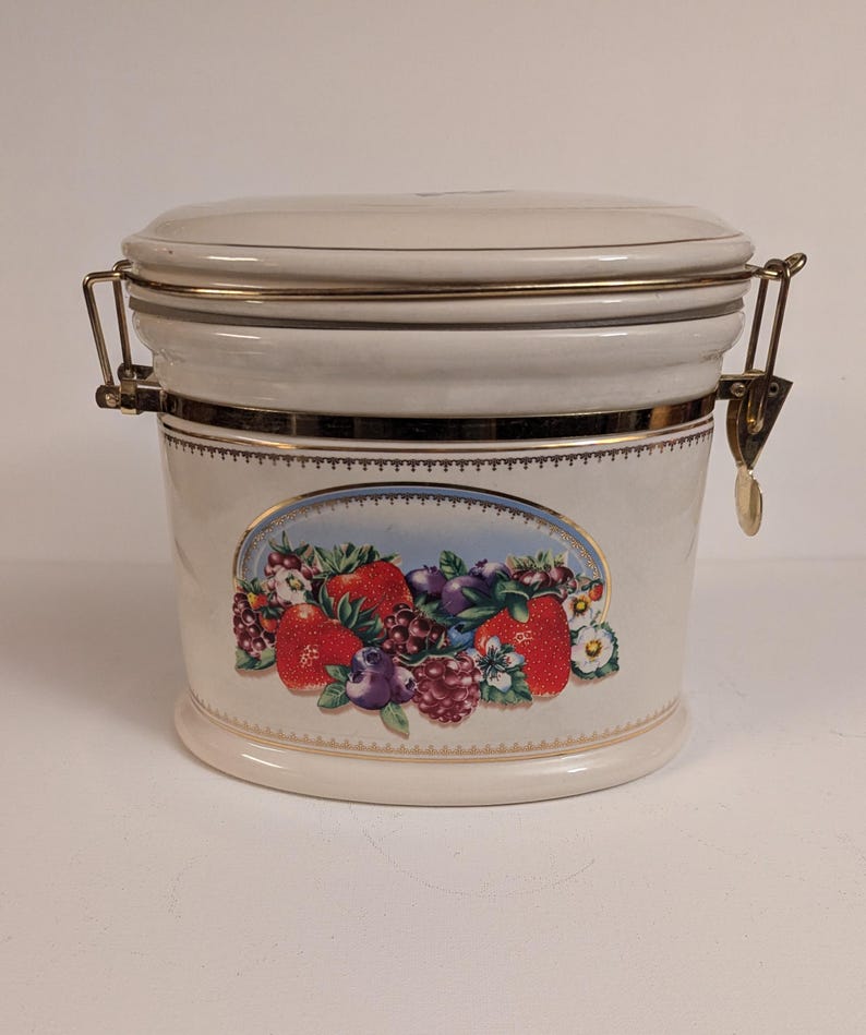 Knott's Berry Farm Ceramic Canister - Etsy