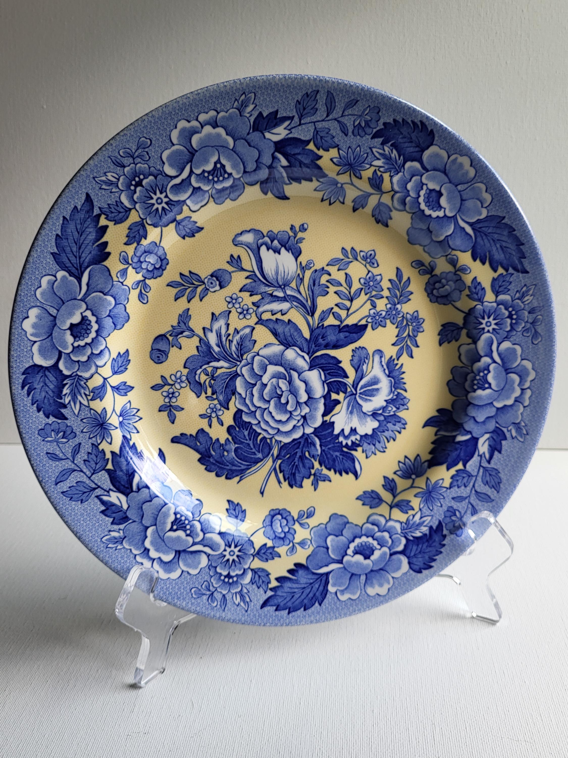 Spode Blue Room Plates Set of 3. All Different Shaped, All From the ...