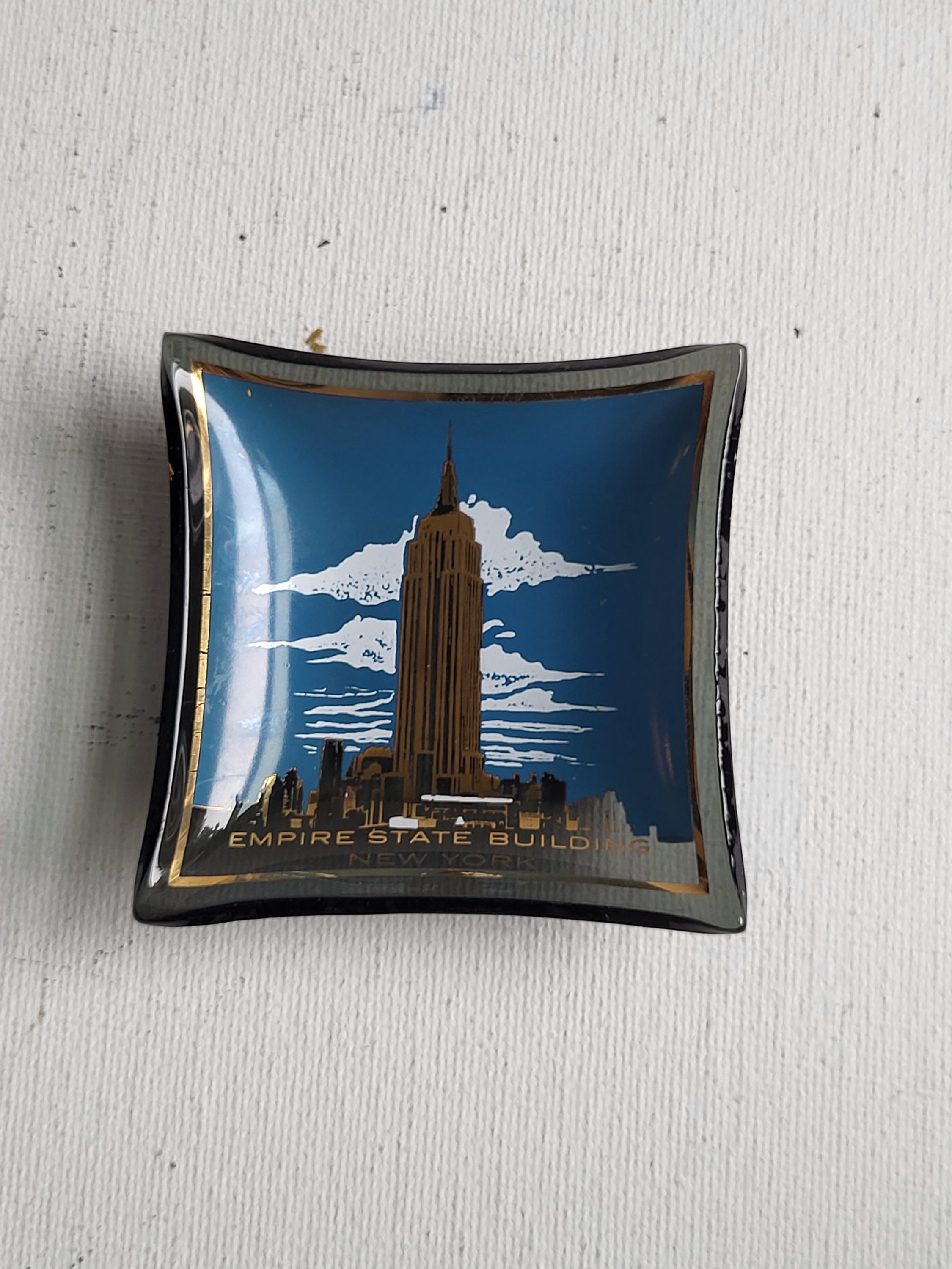 Set of 4 Houze NY State Fair Souvenir Glass Trays - Etsy