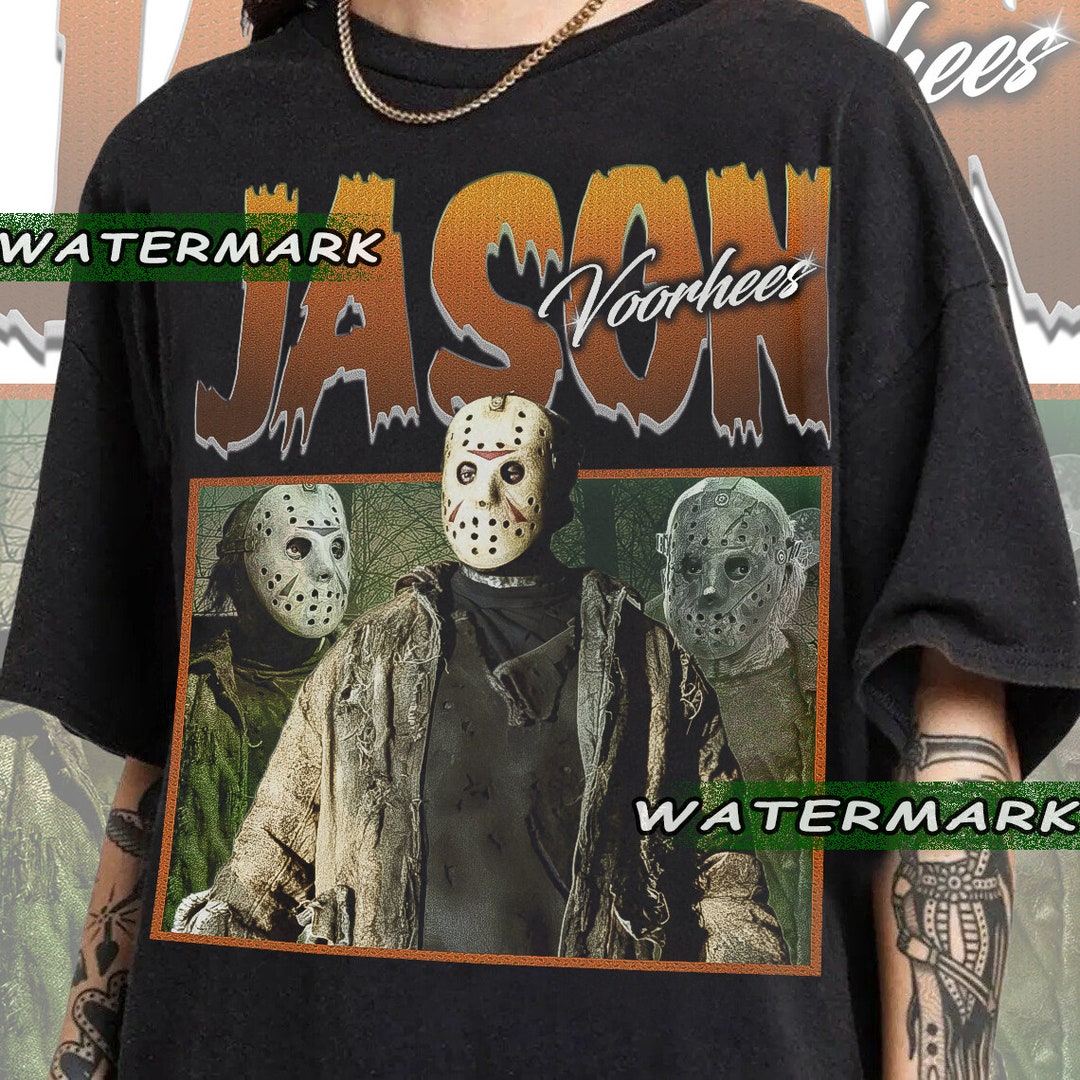 JASON VOORHEES I Friday the 13th Horror Movie Tee, Jason Voorhees Shirt ...