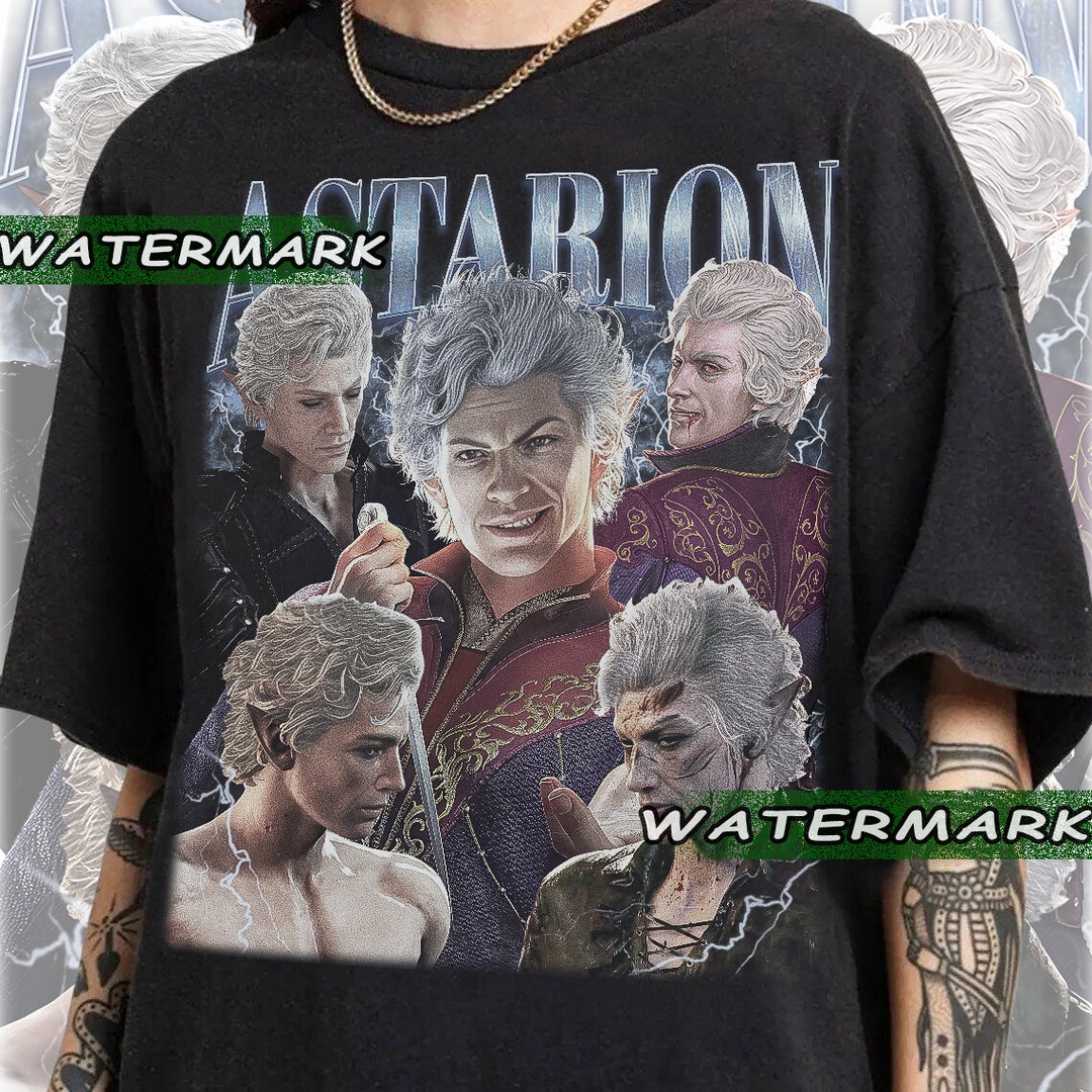 ASTARION BALDURS I Gate 3 Tee, Astarion Baldurs T-shirt, Astarion ...