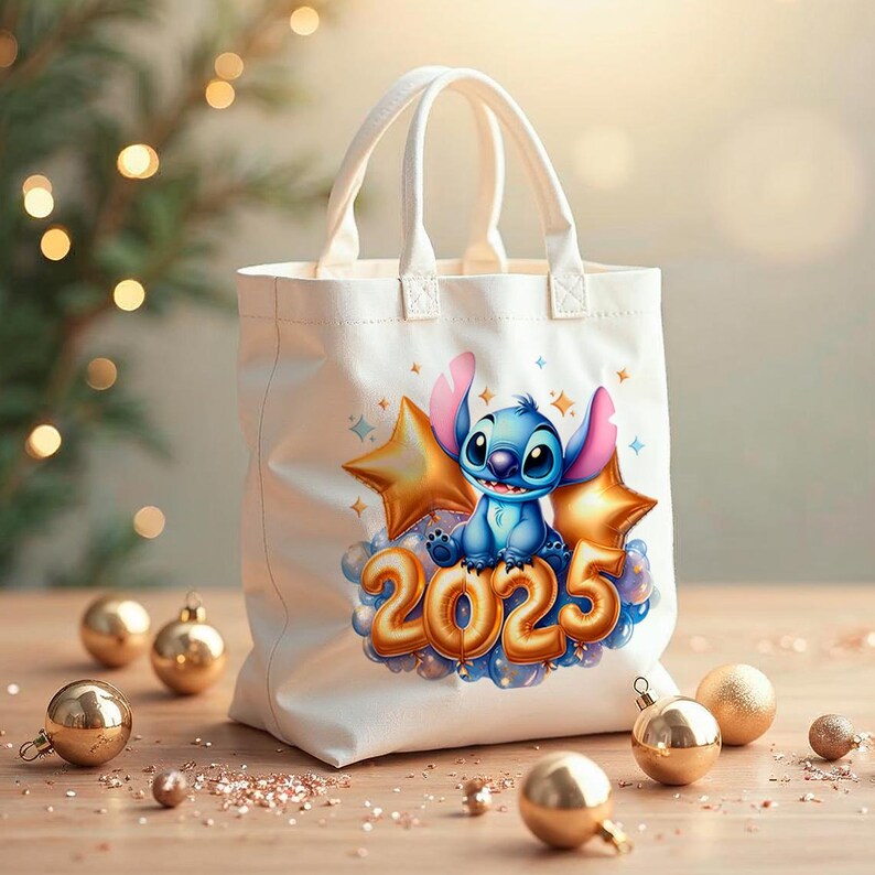Stitch 2025 PNG Clipart New Year's Kids Sublimation New Year 2025 ...