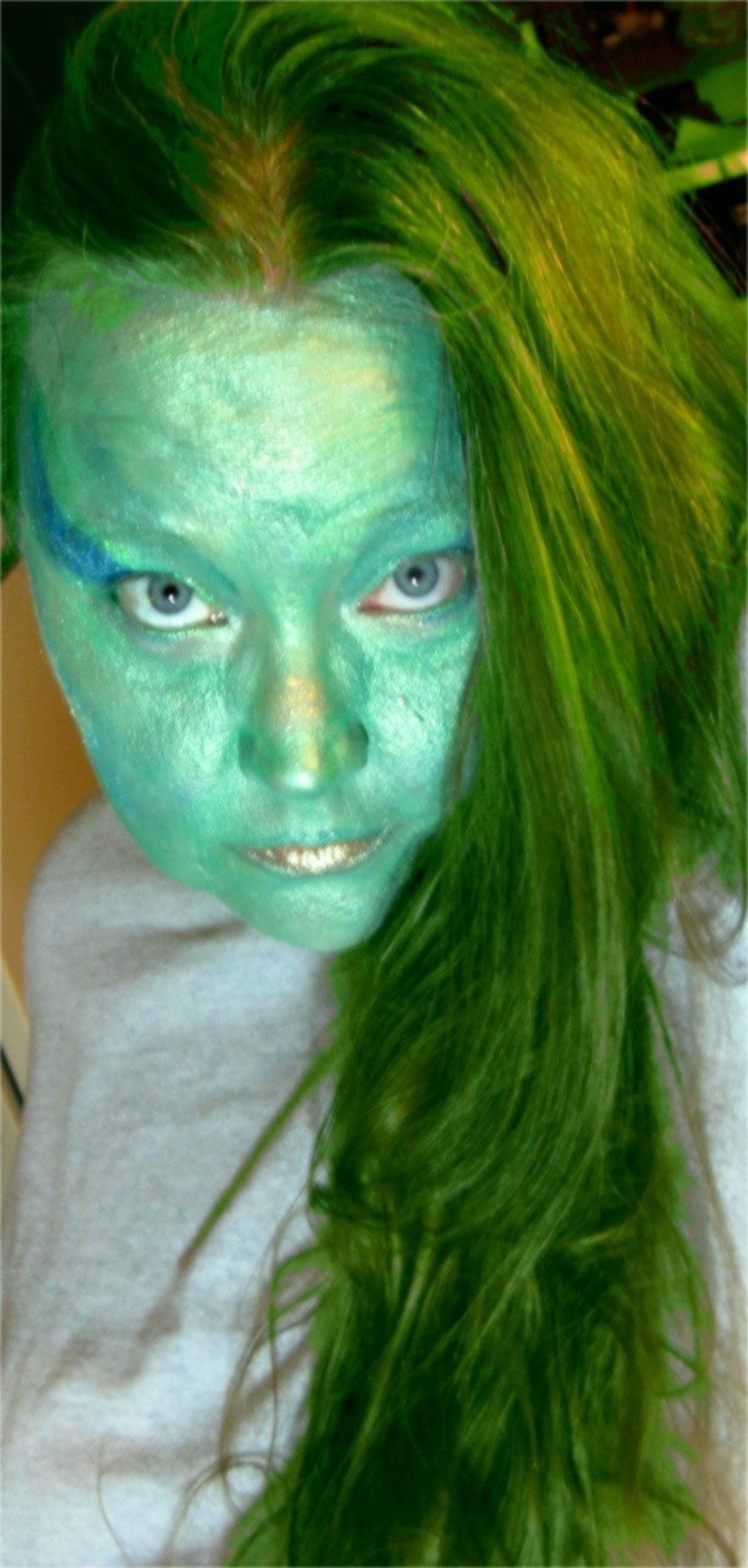 Alien Mermaid Halloween Makeup Kit Green - Etsy